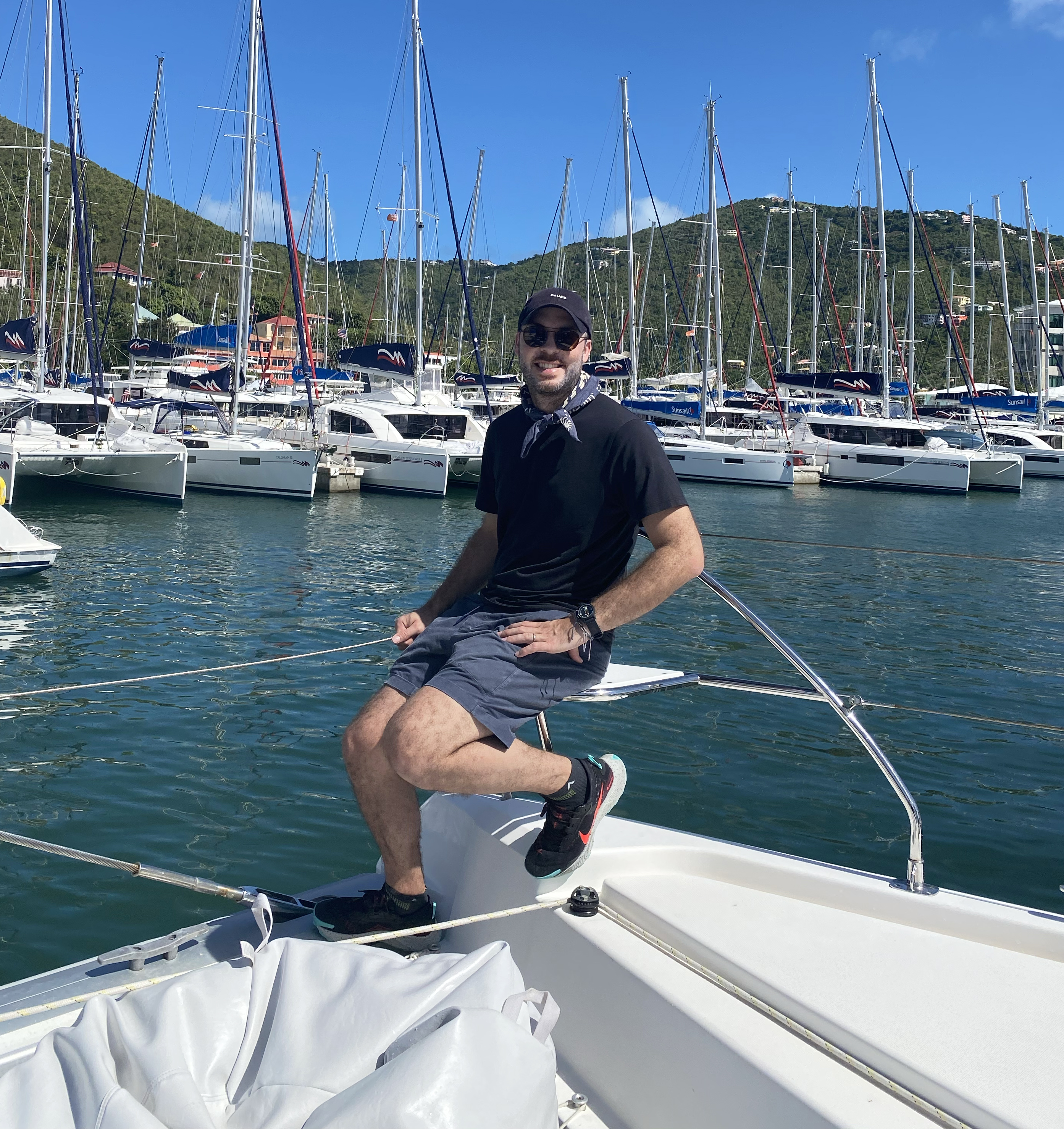 Jonathan Arena on the Bow Catamaran.jpg | Modern Sailing